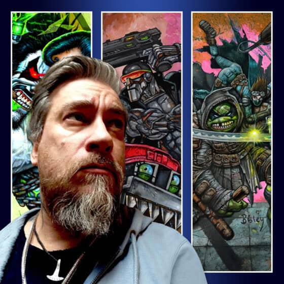 Simon Bisley - London Comic Con Spring